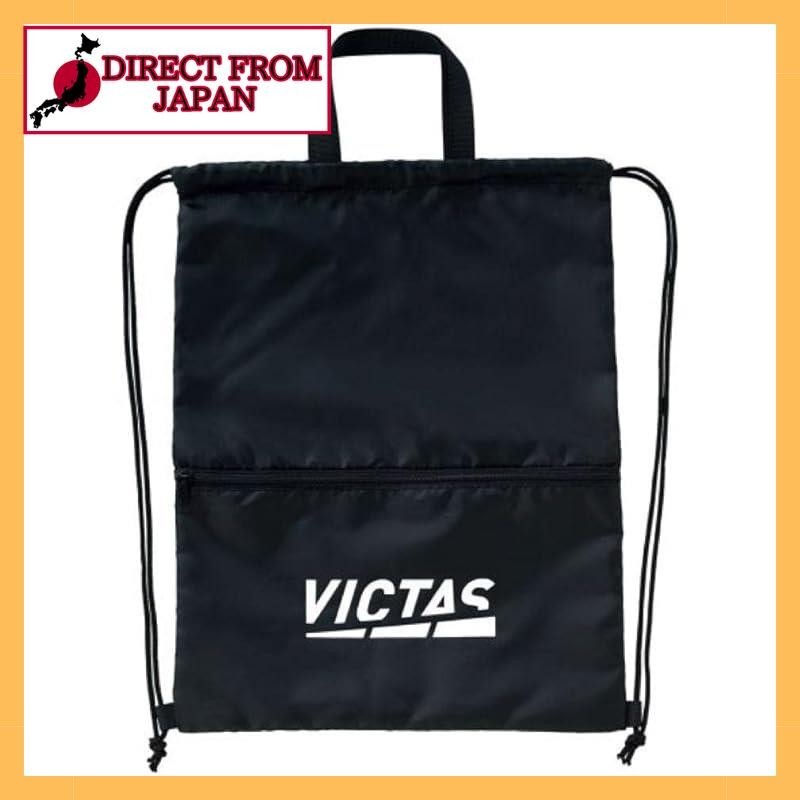 VICTAS PLAY Table Tennis Gym Sack Bag with Play Logo - Black (682102 BK) VICTAS PLAY Table ...