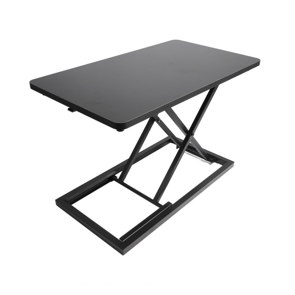 Zoomfashion Standing Computer Lift Table 7 Gears Laptop Desk Round ...