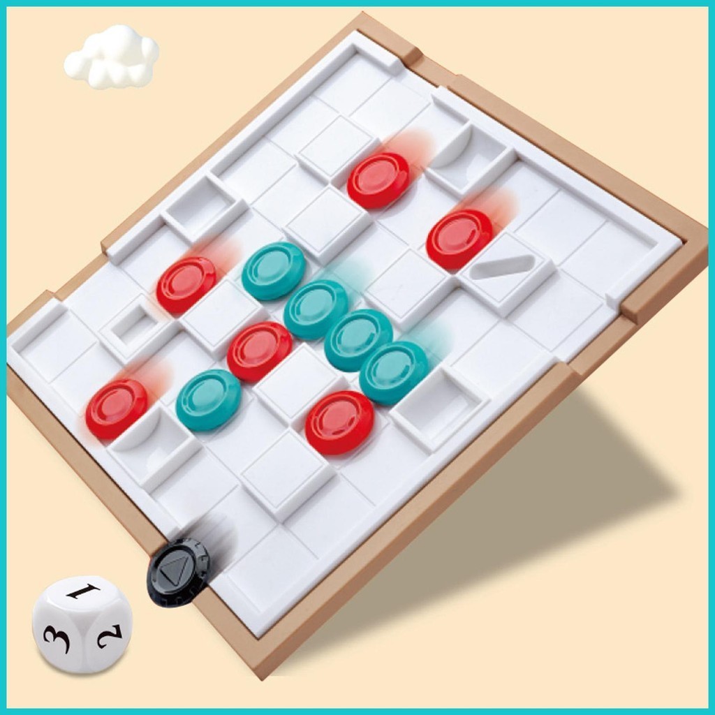 Chess Board Game Parent-Child Interaction 2-Player Wobbly Chess Board ...