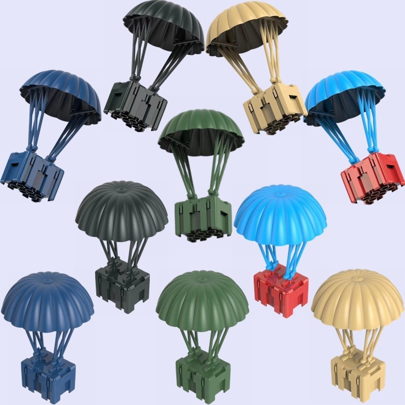 Game Airdrop Box MOC Prop Minifigures Cute Anime Cartoon Movie Toys For ...