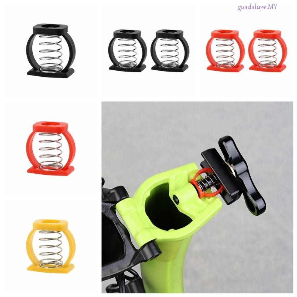 GUADALUPE Bike Spring Hinge Clamp, C Buckle Spring Folding Bike Hinge ...