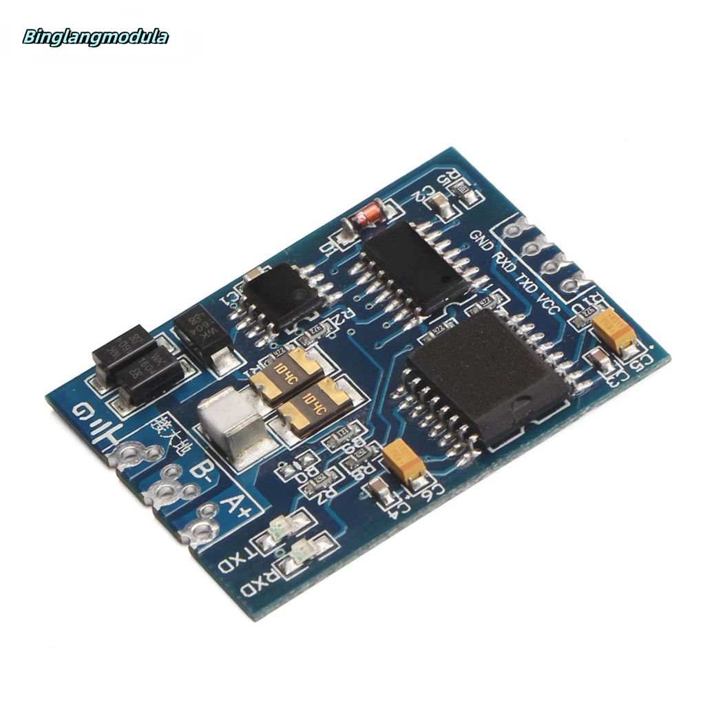 Tl to RS485 Module RS485 to TTL with Isolation Microcontroller Serial Port UART Industrial Grade ...