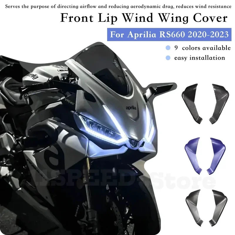 Motorcycle Accessories Front Lip Wind Wing Cover For Aprilia RS660 RS ...