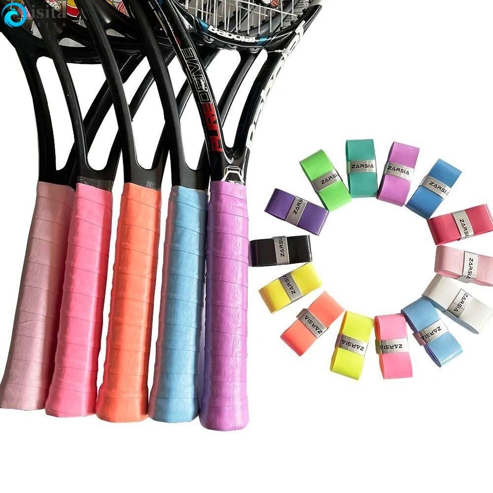 ISITA Anti-slip Tennis Overgrips, Tacky Feel Polyester Ammonia ...