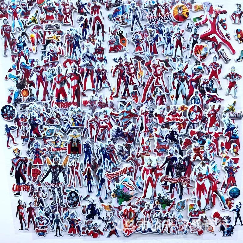 Ultraman Stickers Children Baby Boy Stickers 3d Cartoon Stickers Puzzle ...