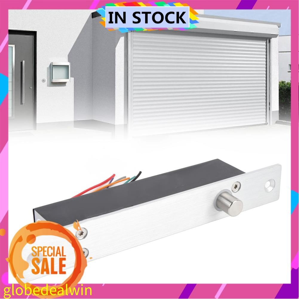 Globedealwin Electric Drop Bolt Lock 12V NC Mode Electronic Security ...