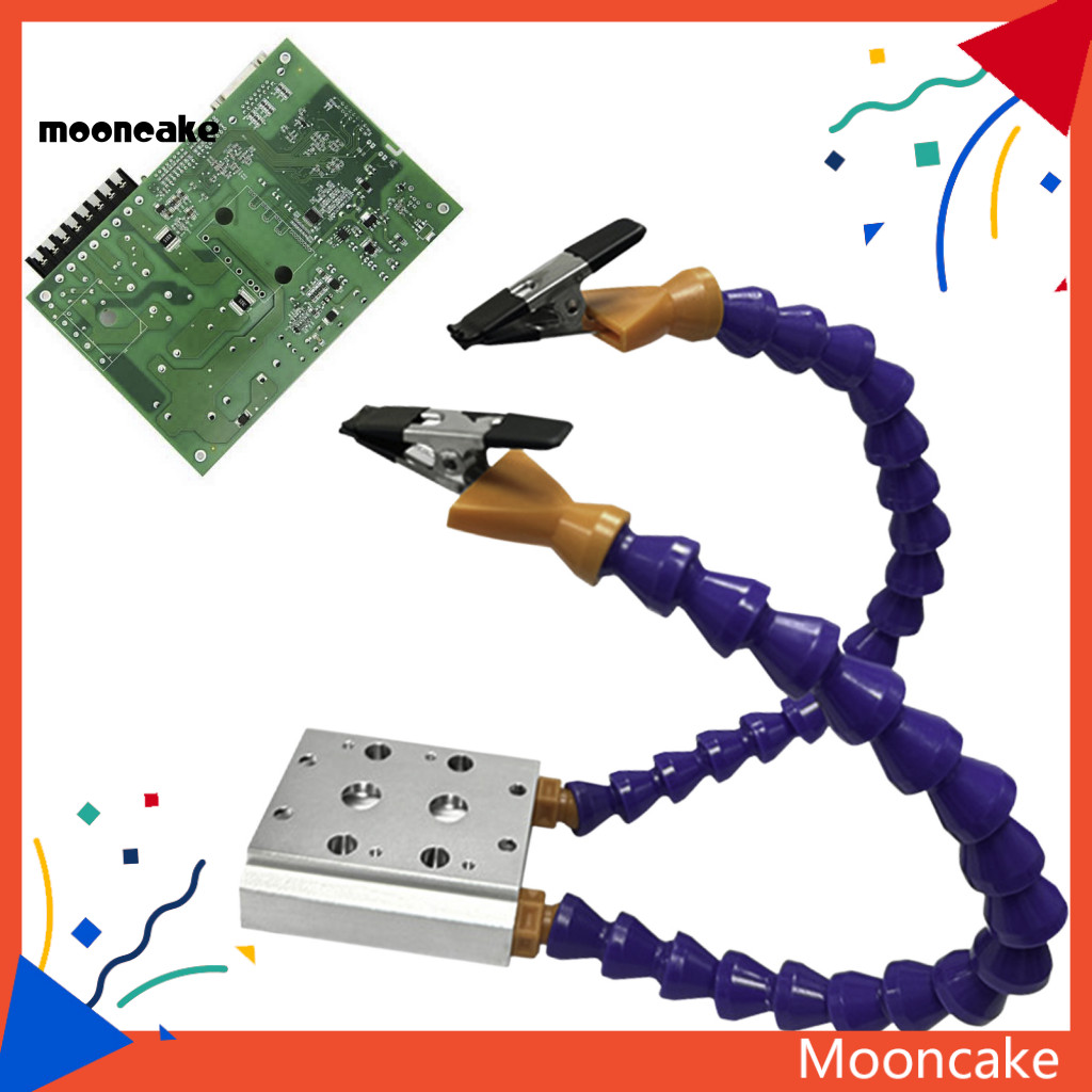 Moon* Aluminum Base Welding Clamp Anti-slip Welding Tool Flexible Third ...