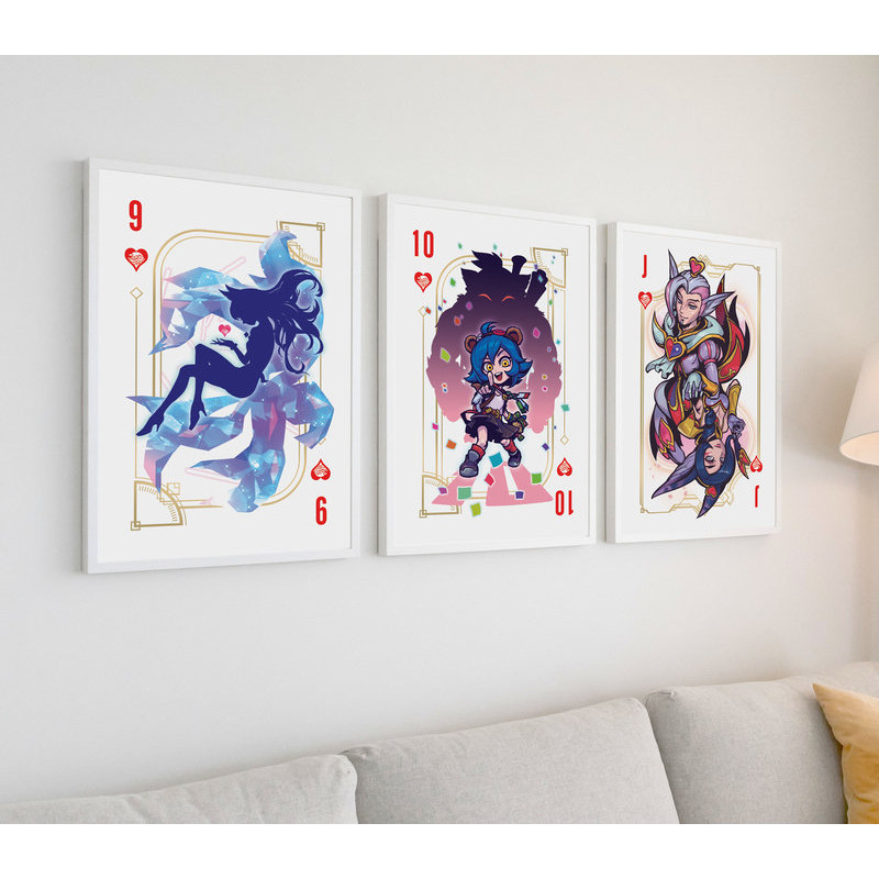 League Of Legends Playing Card Posters,League of Legends Poster,League ...