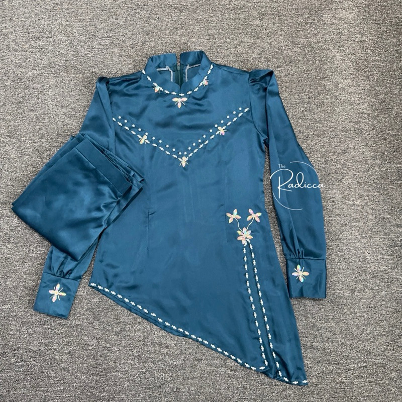 >> LZ Allura One Set Baju Kurung Melayu Satin and Songket is Jumbo ...