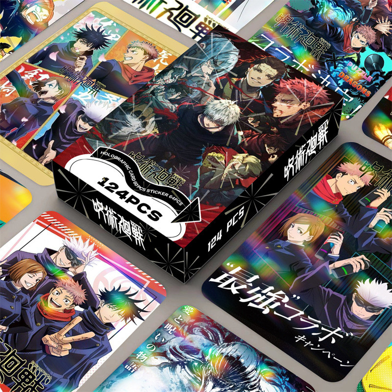 Jujutsu Kaisen Photocard Itadori Yuji Lomo Card 60pcs Card + 64pcs ...