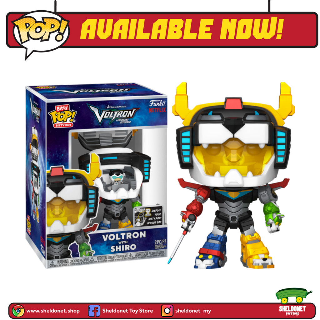 Funko Bitty Bots: Voltron - Voltron | Shopee Malaysia