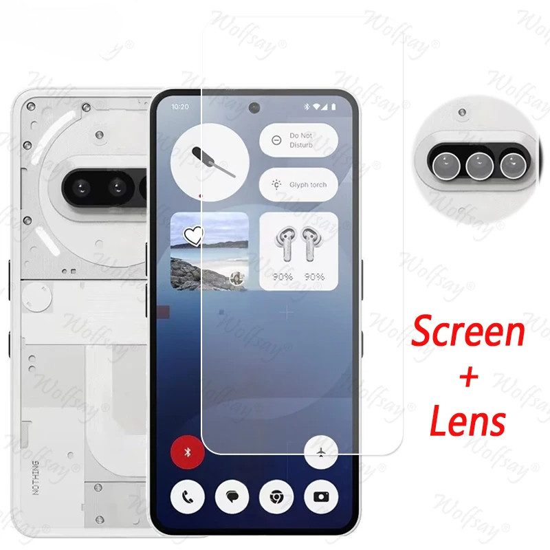 Camera Lens Protector For Nothing Phone 3a Screen Protector Tempered Glass Nothing Phone 3a Pro ...