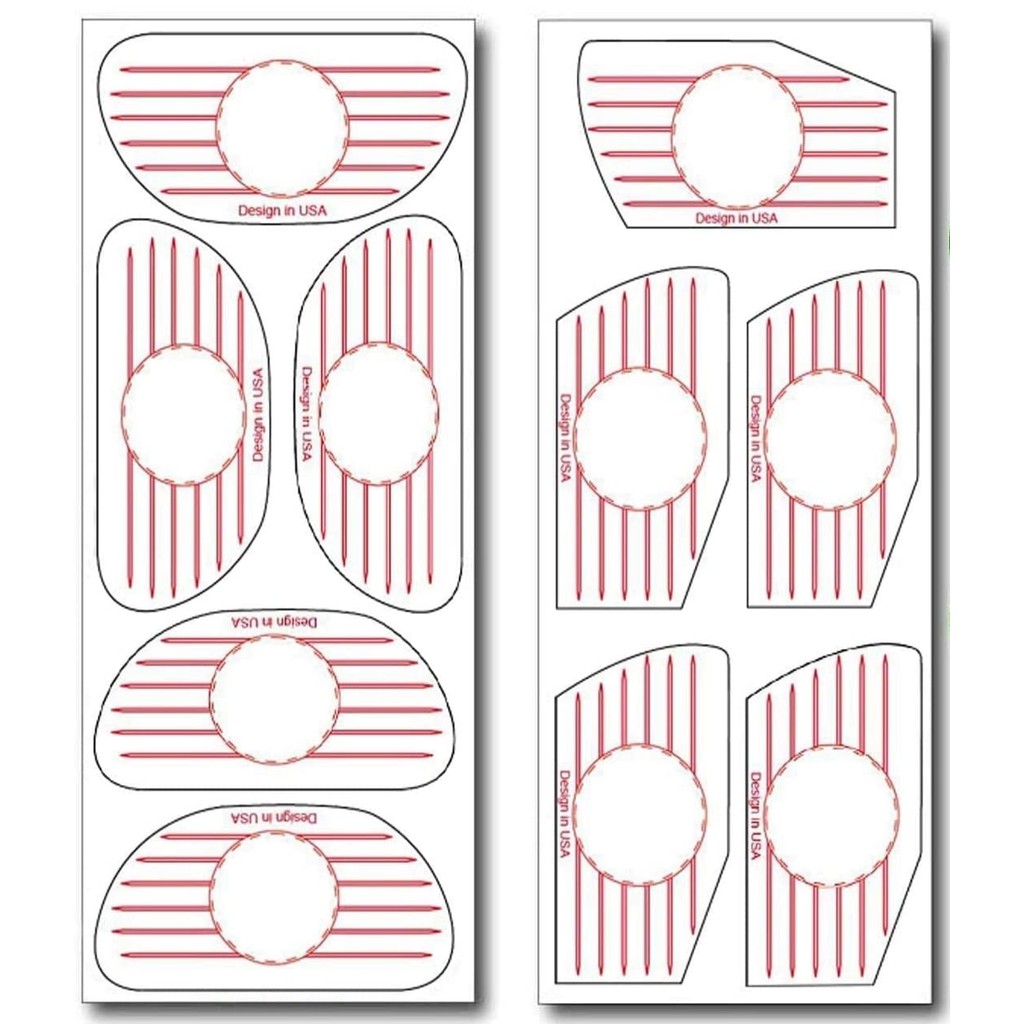 Golf Shot Markers Sticker Shot Sensor Iron Driver Golf Practice ...