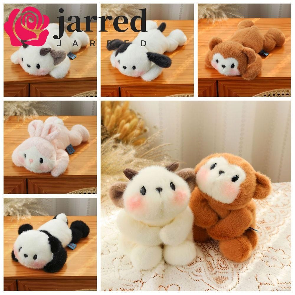 JARRED Simulation Animal Toy, Soft Fluffy Rabbit Plush Doll, Funny Cat ...