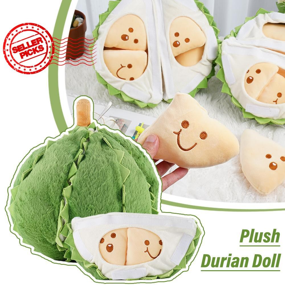 Gratitude Durian Doll Plush Durian Doll Decompression Tearable Gift ...