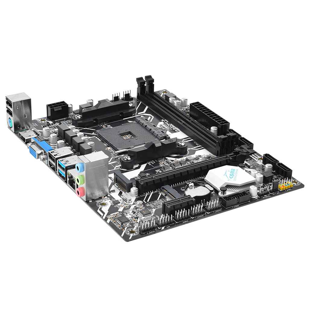 JINGSHA B350M-K A320M-K Gaming Motherboard AMD Socket AM4 B350 CPU DDR4 ...