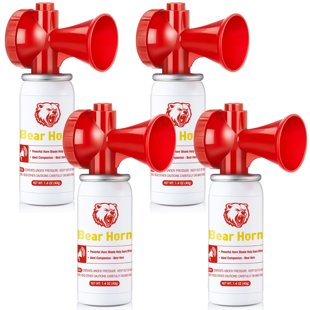 Bear Horn To Scare Bears 1.4oz, Very Loud 120dB Bear Air Horns For ...