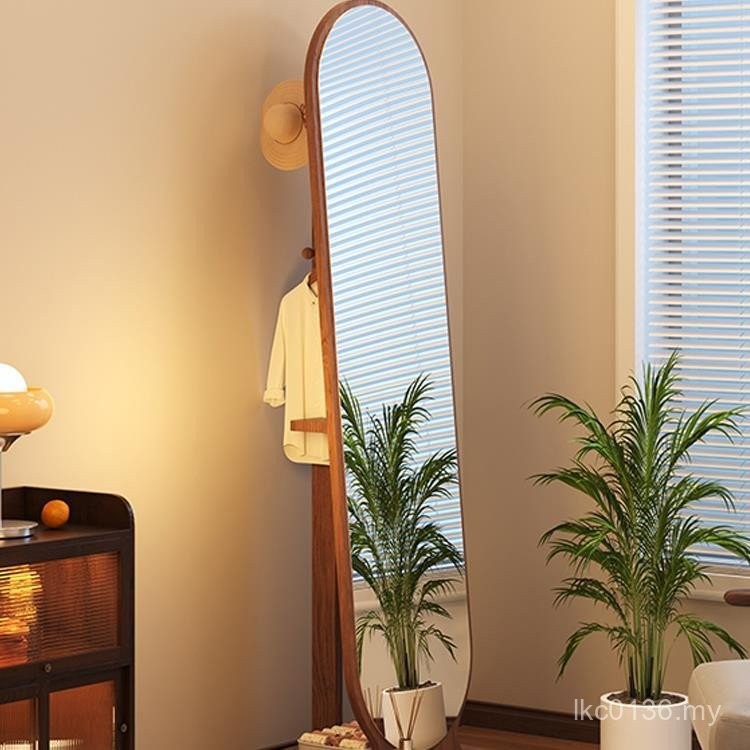 Movable Household Full-Body Vertical Floor Hanger Rotating Mirror ...