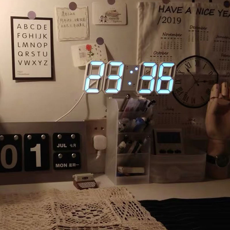 [2.30,000 Person Collection] LED Digital Clock Students Use Korean ...