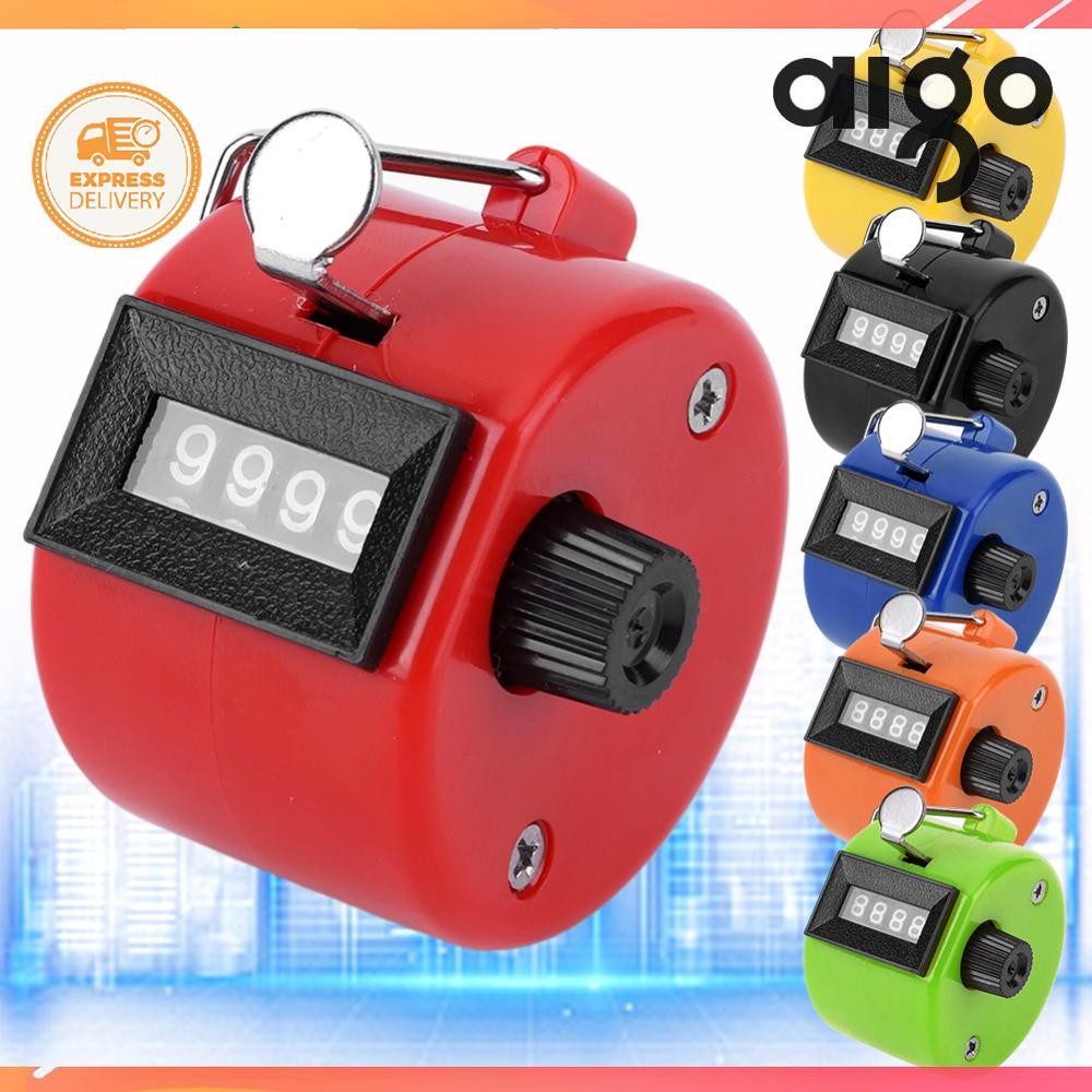 Handheld Tally Counter 4-Digit Number Count Clicker Counter Number ...