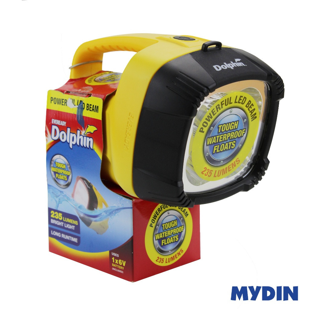 Eveready Beam Dolphin Lantern Torch 6V LED | Shopee Malaysia