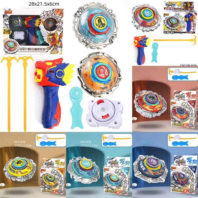 Beyblade X Battle Beyblade Battle Gyro Launcher Rotating Gyro Alloy Spinning Tops Toys | Shopee ...