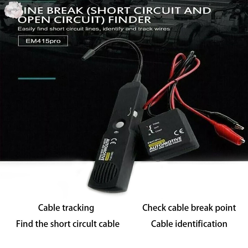 Automotive Circuit Break Tester Diagnostic Tool EM415PRO Cable Tracker ...