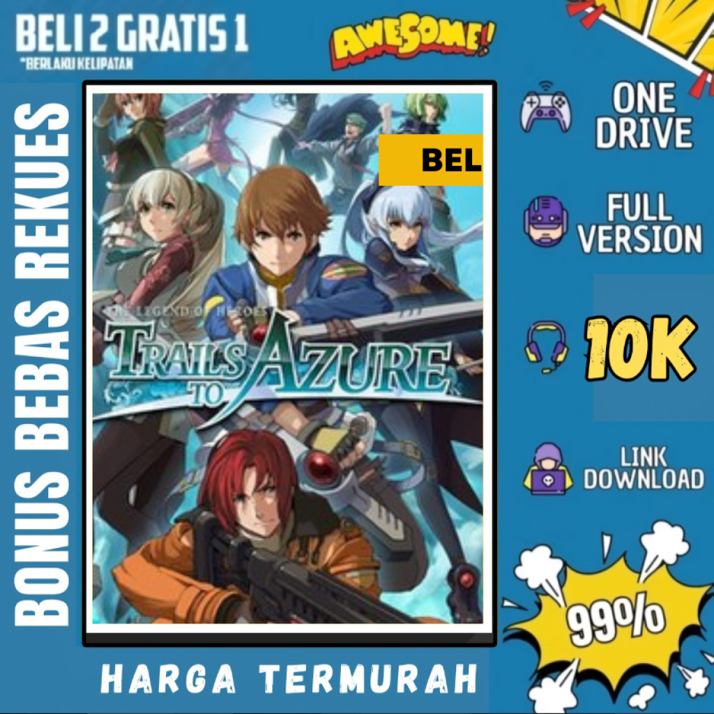 THE LEGEND OF HEROES TRAILS TO AZURE - PC GAMES - LAPTOP GAMES - PC GAMES - BUY 2 GET 1 FREE ...