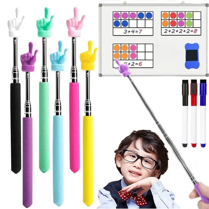 Telescopic Pointer Multifunctional Teaching Stick School Supplies ...