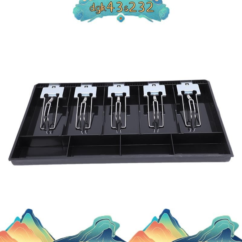 5-Grid Money Cash Coin Register Insert Tray Replacement Cashier Drawer ...