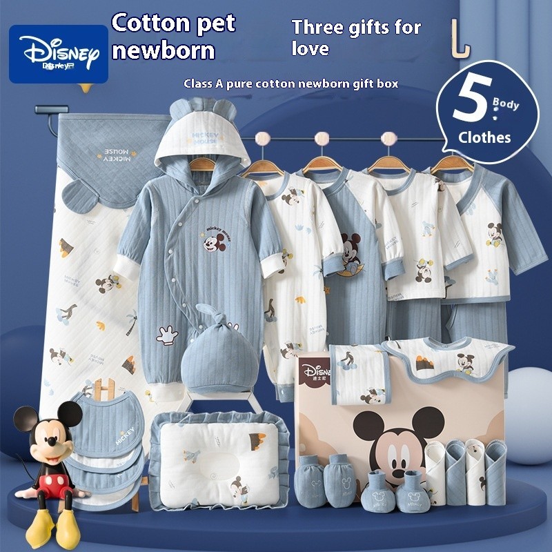 Disney Baby Clothes Spring Summer Newborn Gift Box Newborn Set Newborn ...