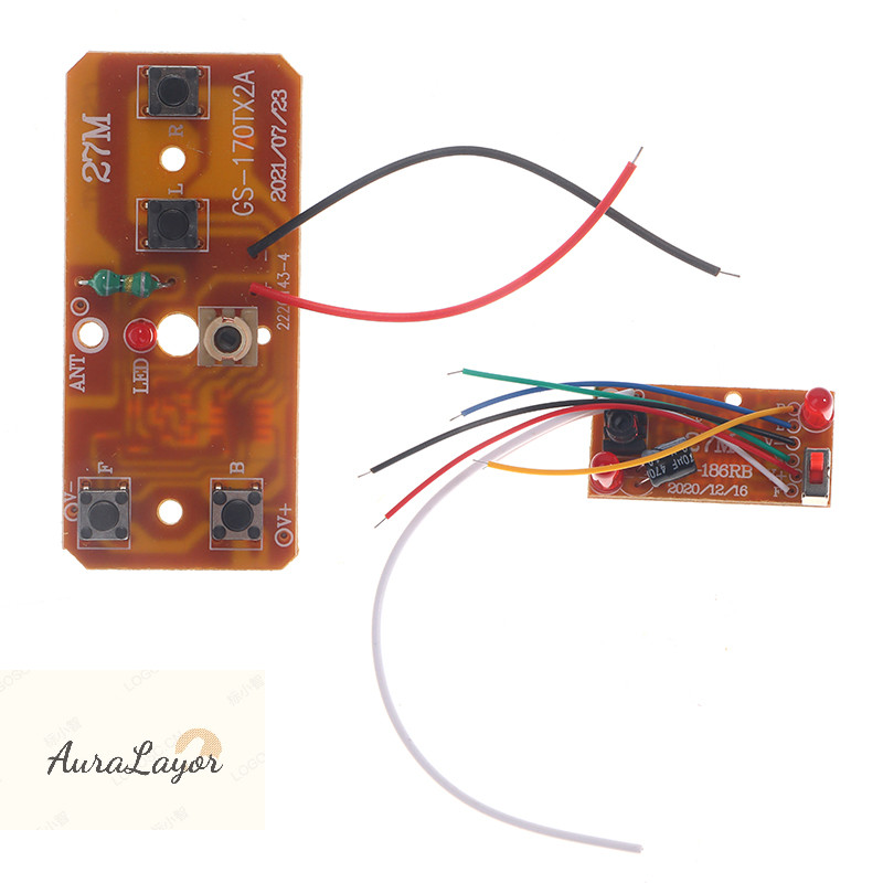 [AuraLayor] 4CH RC Remote Control 27MHz Circuit PCB Transmitter ...