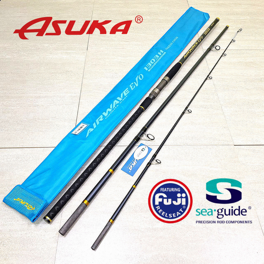 ASUKA AIRWAVE EVO SURF ROD PANTAI SPINNING | Shopee Malaysia