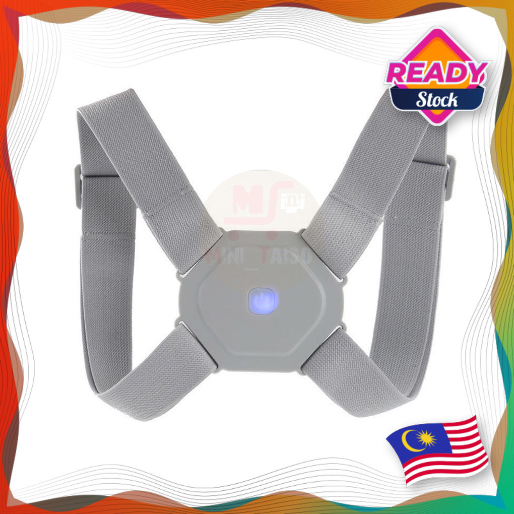 Posture Adjustable Adults Kids Back Straightener Shoulder Brace with ...