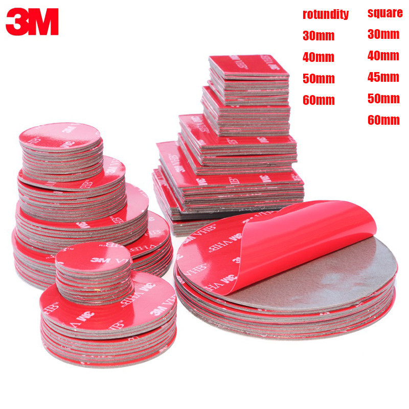 10 Pieces 3M of Heavy-duty Double-sided Tape VHB Strong Self-adhesive ...