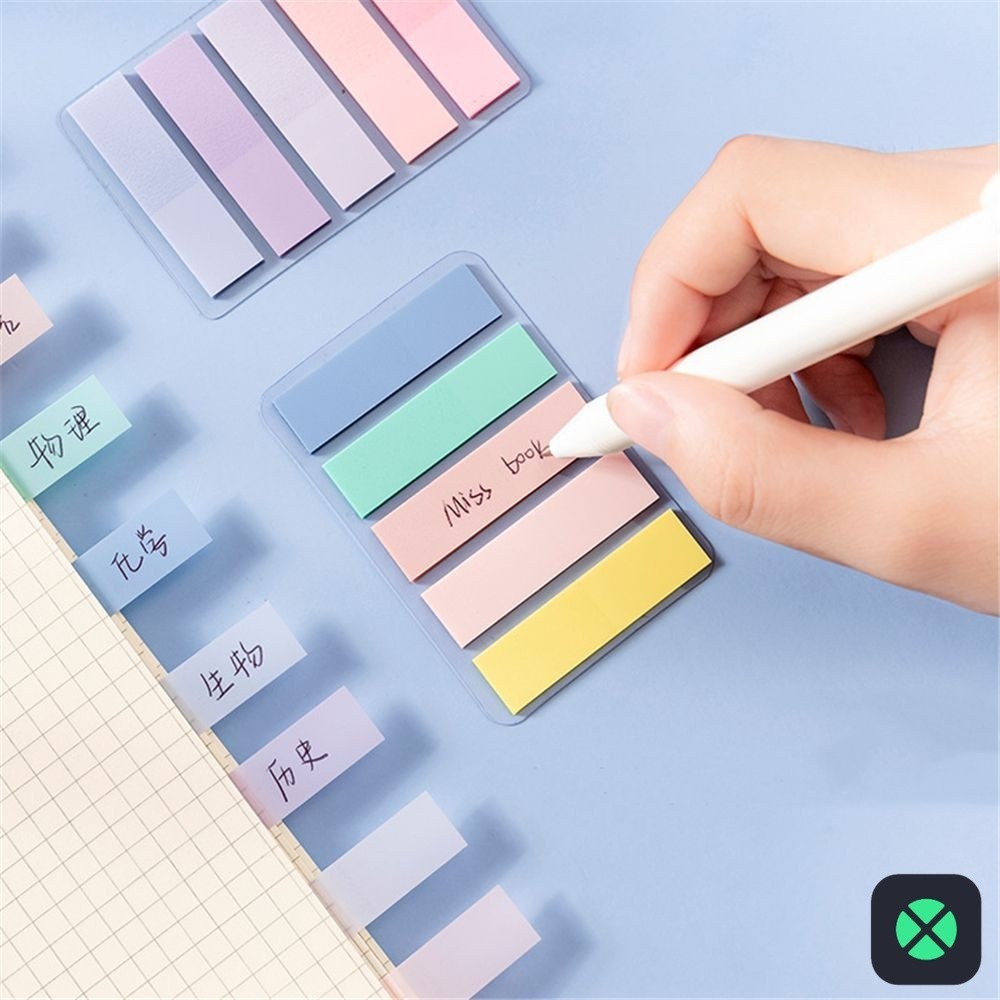 1F 100 Sheets Index Flags Sticky Notes / Novelty Candy Color Memo Pad ...