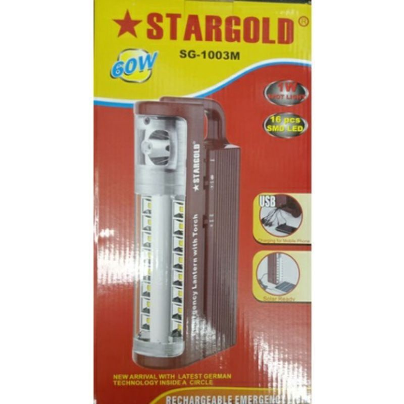 Original Japan Rechargeable Emergency Light SG- 1003 | Shopee Malaysia