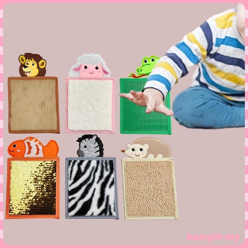 [HomyldfMY] 6x Assorted Sensory Mats Learning Educational Animal ...