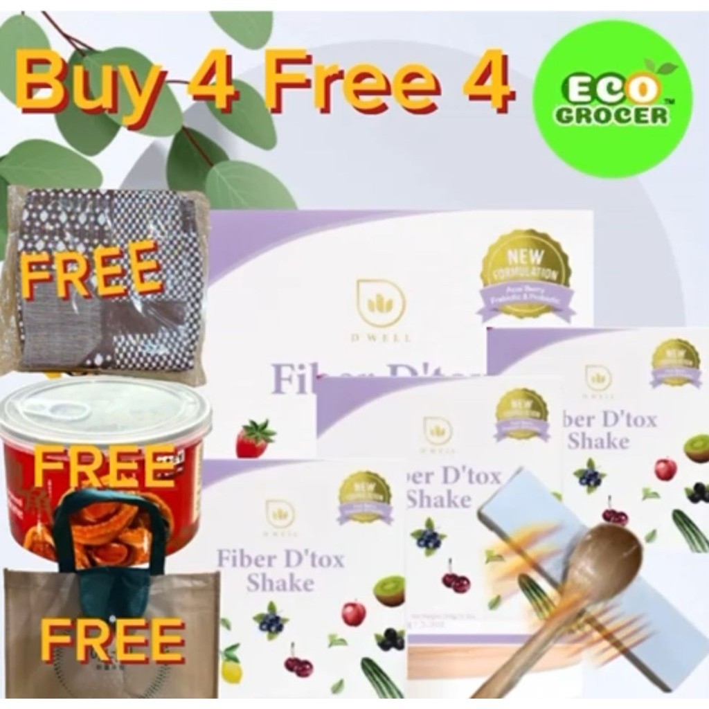 D Well Fiber D'tox Drink (10g X 15s) Dwell DeTox 排毒 减肥 瘦身 美颜 | Shopee ...