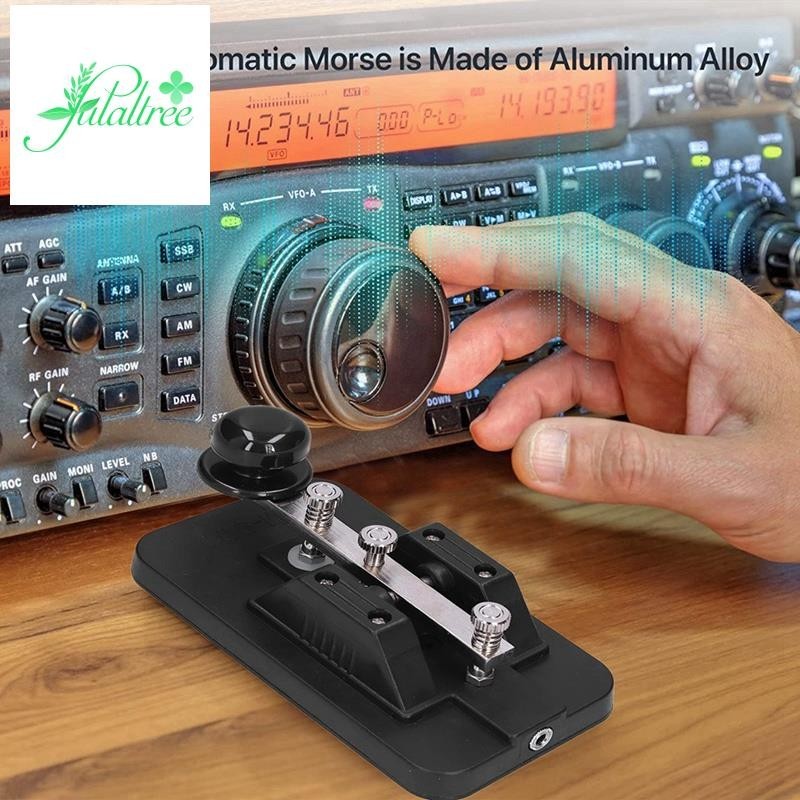 Manual Cw Key Teaching Telegraph Exerciser With Buzzer Short Wave Radio