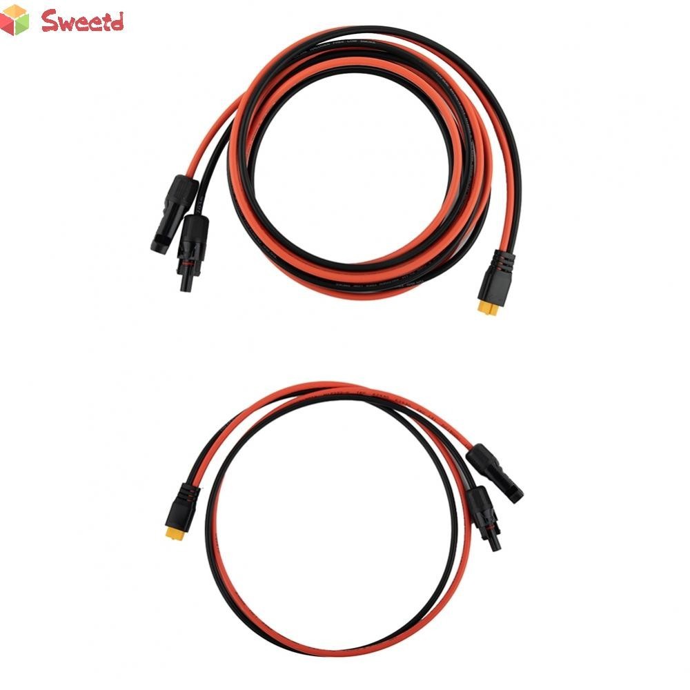 XT60 Solar Plug Socket Extension Cable 12AWG Wire Waterproof Connector ...
