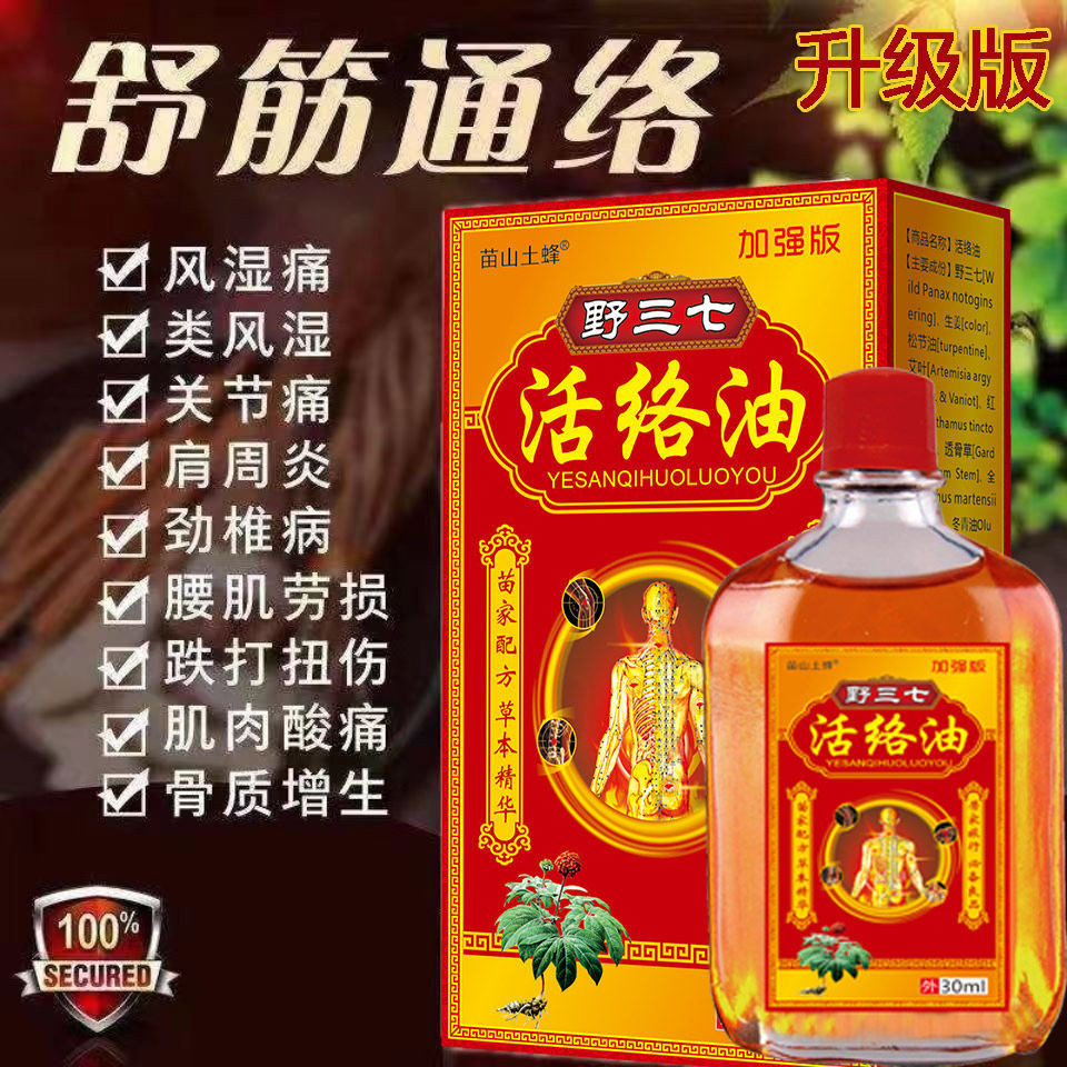 Huoluo oil has special effects on injuries caused by bruises Activating ...