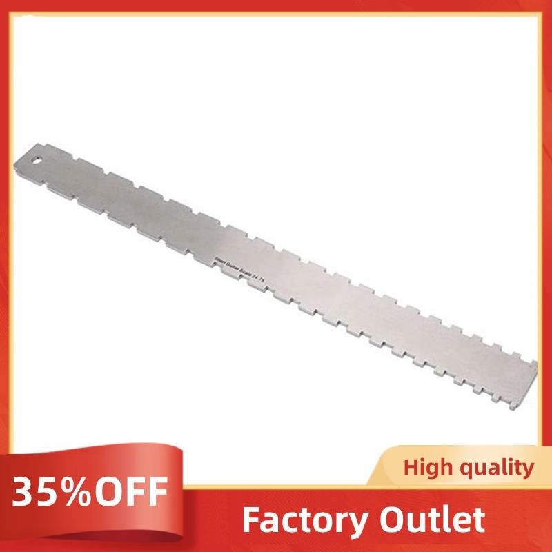 Guitar Bass Neck Notched Straight Edge Fret Rocker String Action Ruler ...