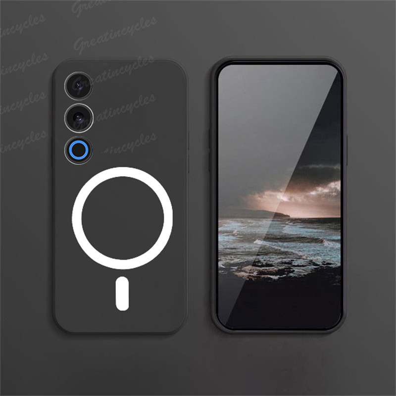 Meizu 21 Note Phone Case Black Matte Soft TPU Case With Magnetic ...