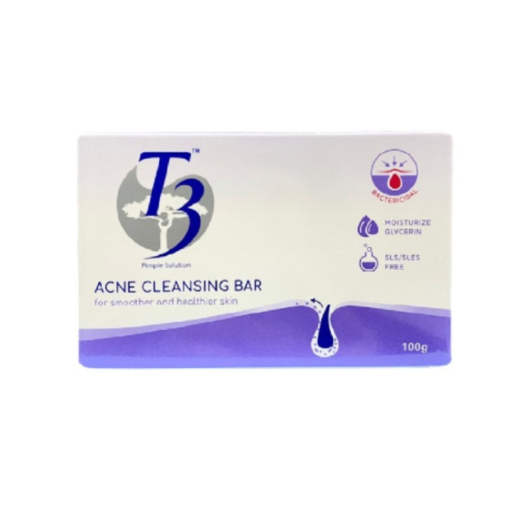 T3 ACNE CLEANSING BAR 100G EXP07/2026 | Shopee Malaysia