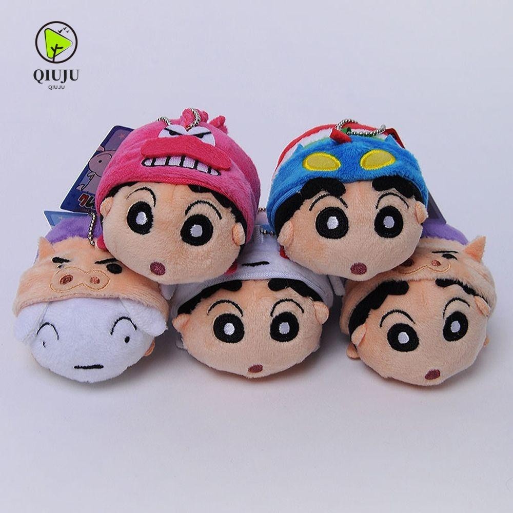 QIUJUU Shin-Chan Plush Pendant Cute Kawaii Crayon Shin-Chan Stuffed ...