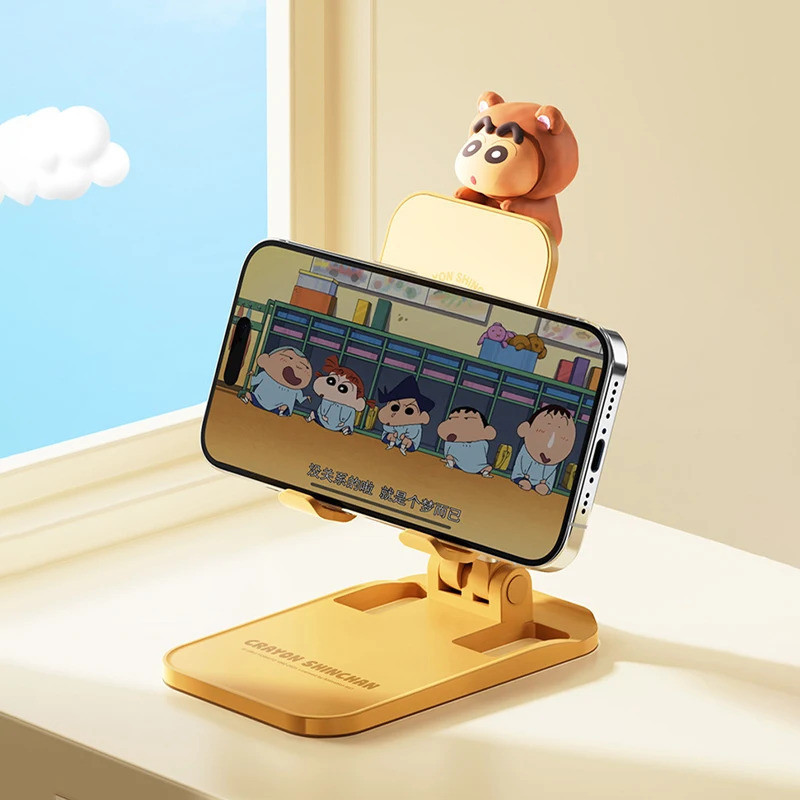 Crayon Shin-Chan Fold Phone Holder Kawaii Anime Cartoon Desktop ...