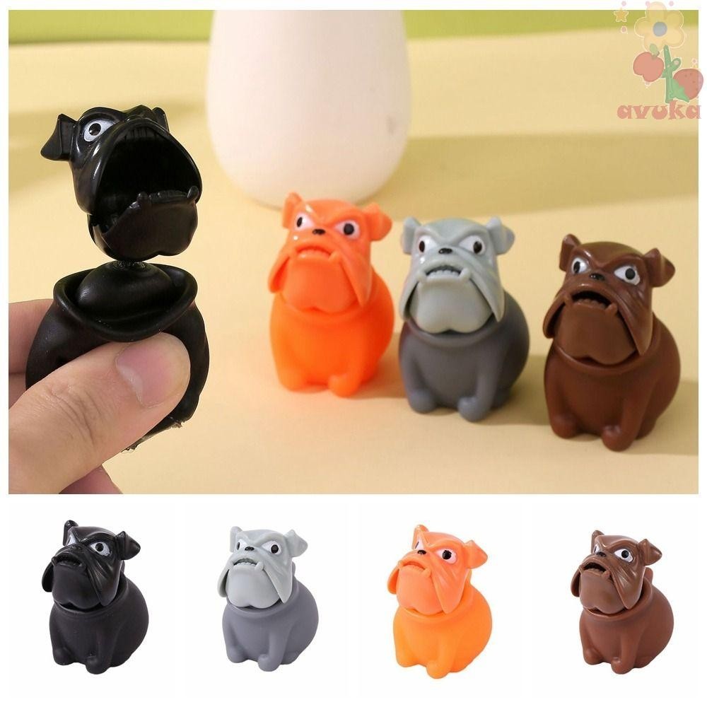 AVUKA Bulldog Squeezing Toy, Interactive Games Pinch Kneading The Dog's ...