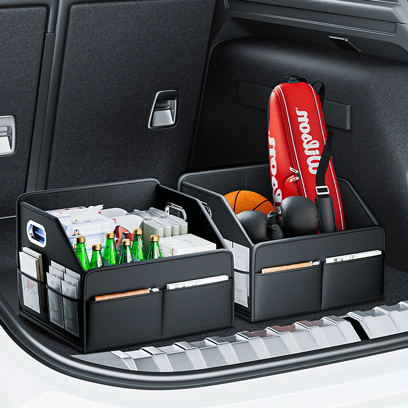 Car Trunk Organizer Storage Box Vehicle Folding Collapsible Cargo Boot ...