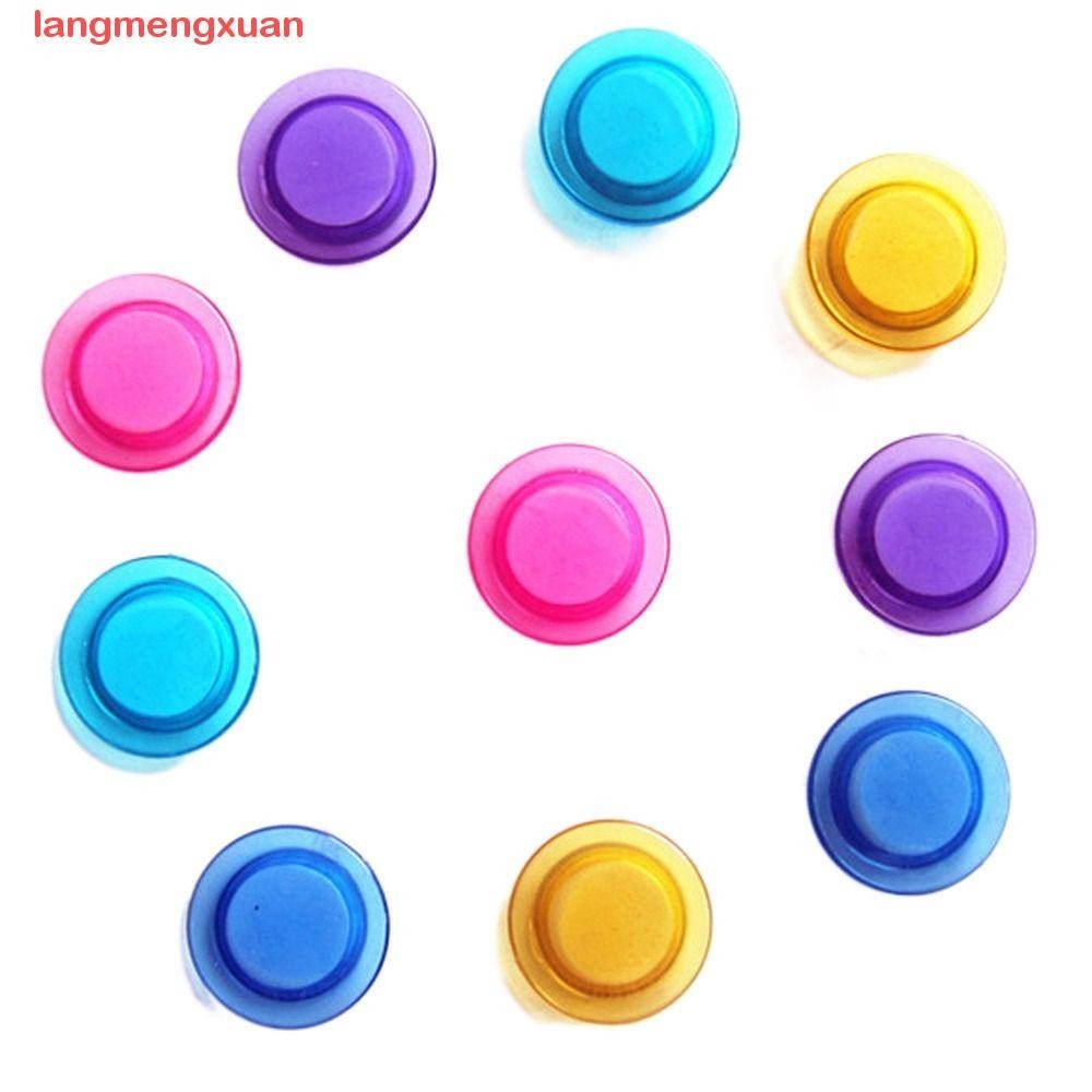 LANGMENGXUAN Whiteboard Magnets, Plastic Covered Fridge Stickers Notice ...